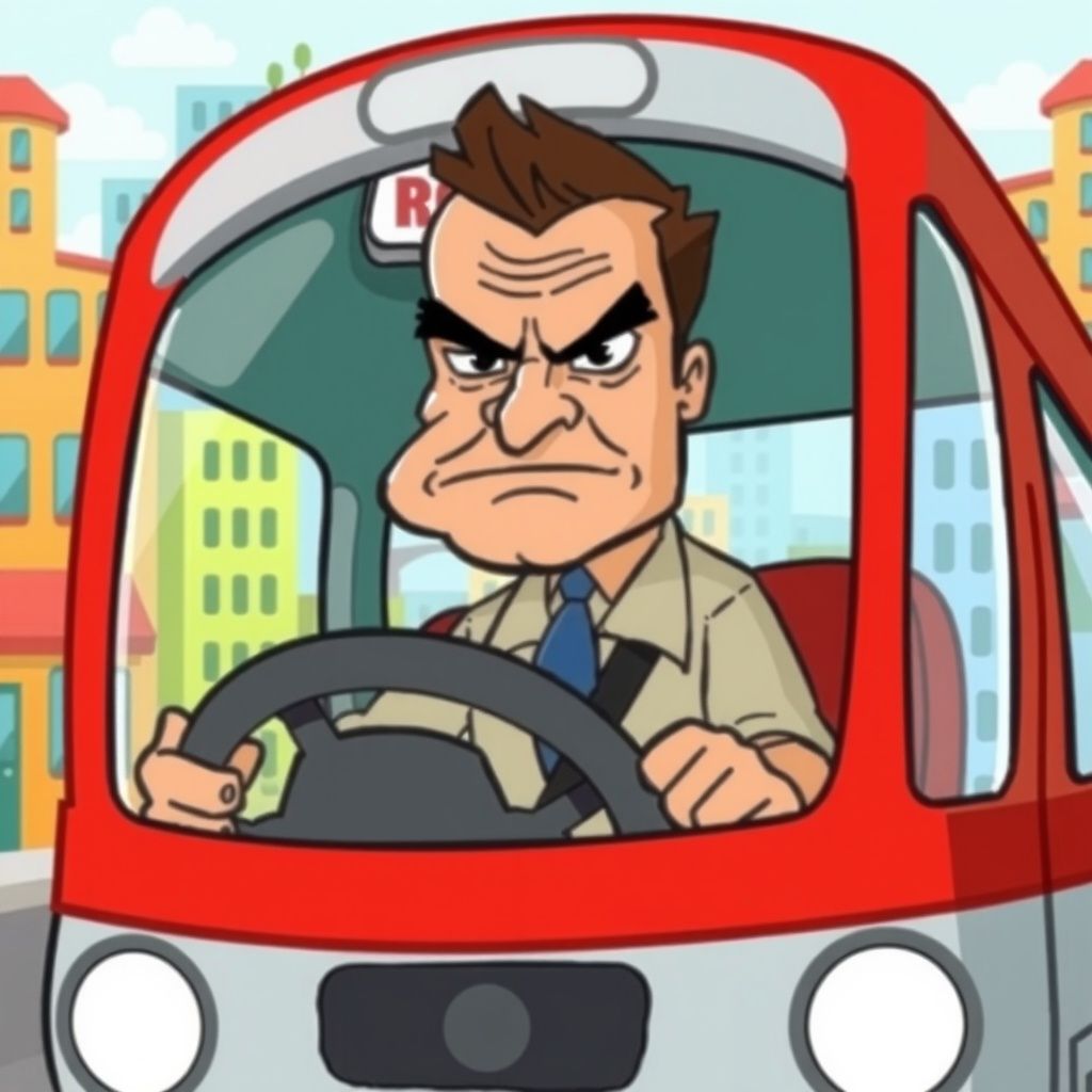 The Grumpy Bus Driver | Story.com