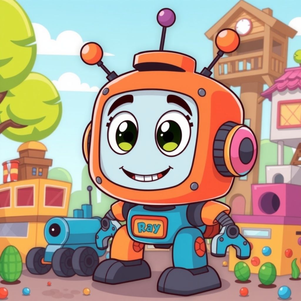 Ray the Helpful Robot | Story.com