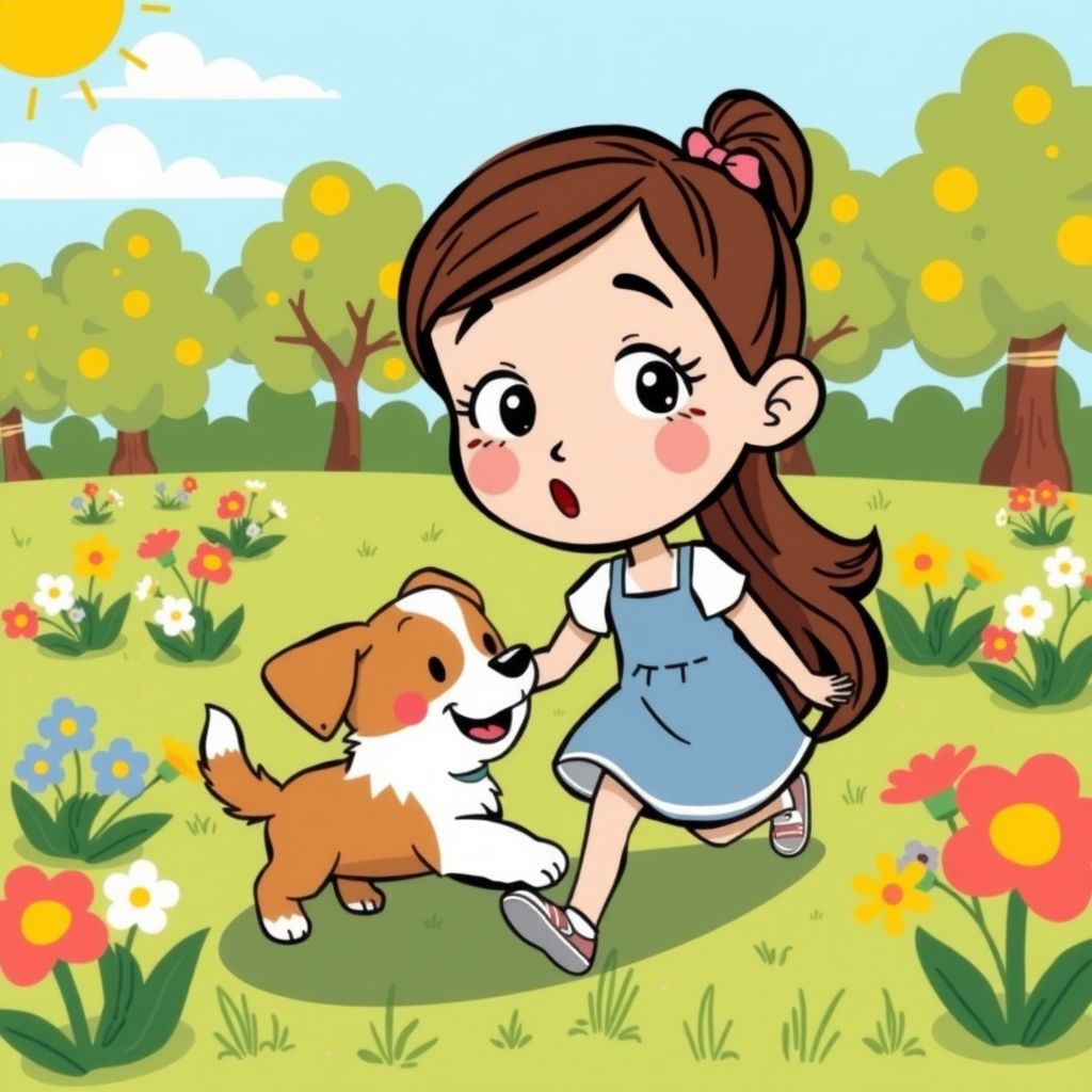 The Girl and Her Loyal Dog | Story.com
