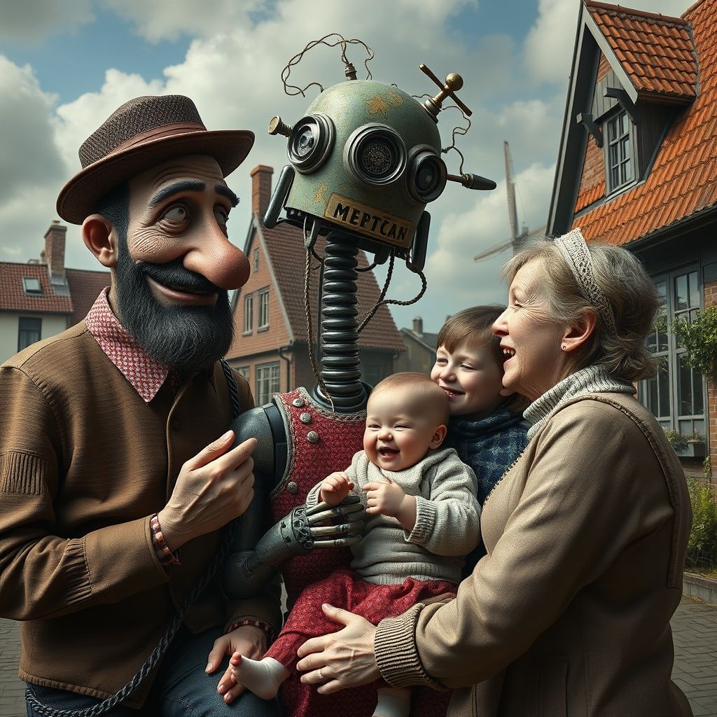 Bouwer Familie and the Robot | Story.com