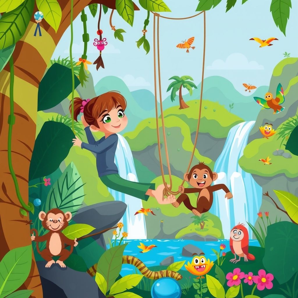 The Jungle Adventures of Aria and Bobo | Story.com