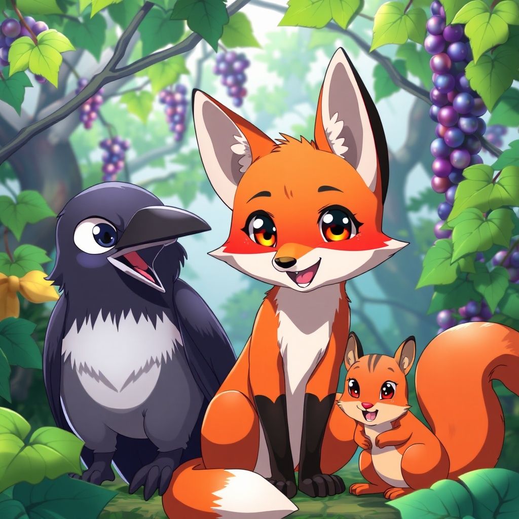 The Clever Fox and the Grape Garden | Story.com