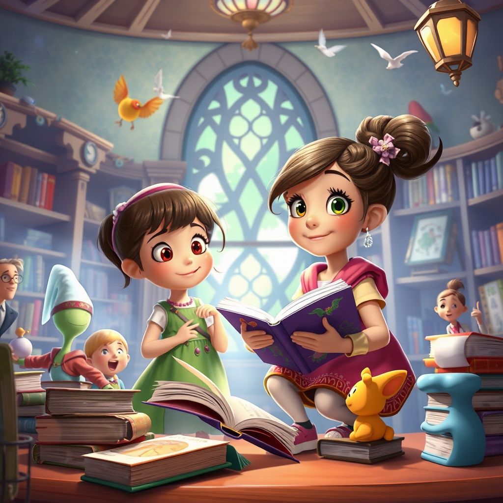 The Enchanted Library Adventure | Story.com