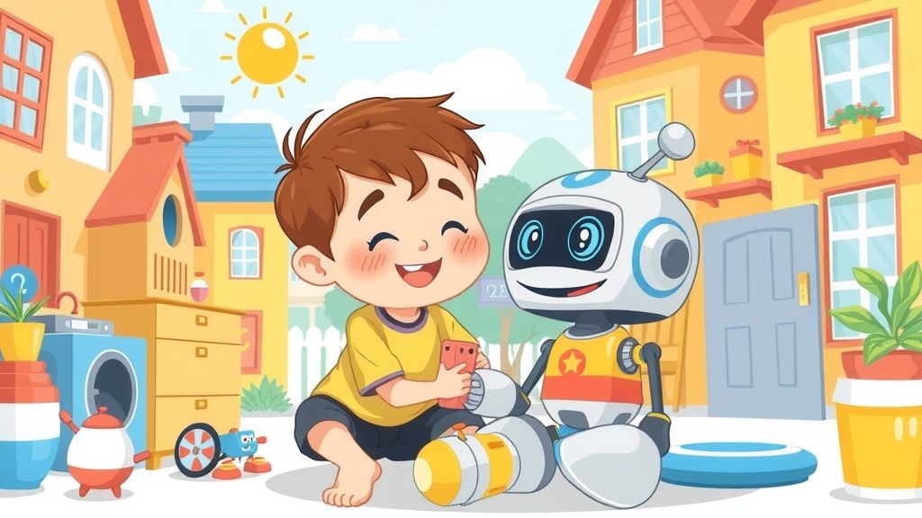 The Adventures of Pixie and Robo | Story.com