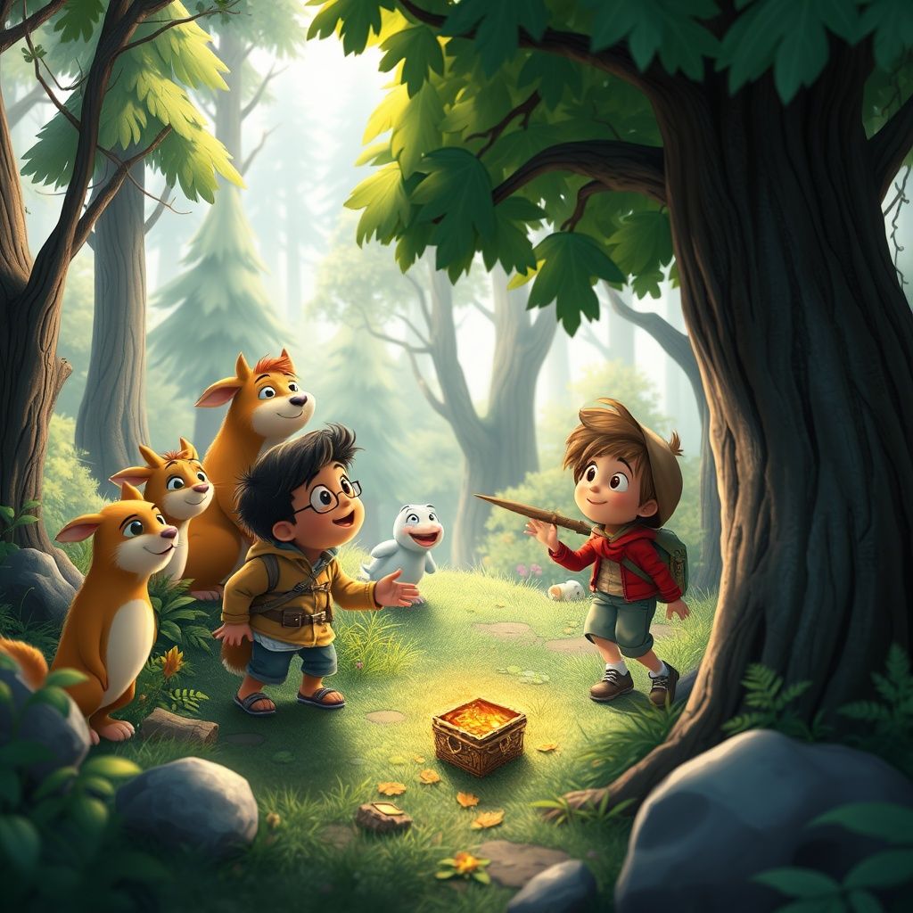 Bunky Boo and Belly Boo's Enchanted Adventure | Story.com