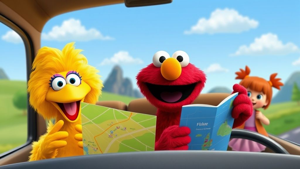 Watch:Sesame Street Adventure | AI Children’s Videos | Story.com