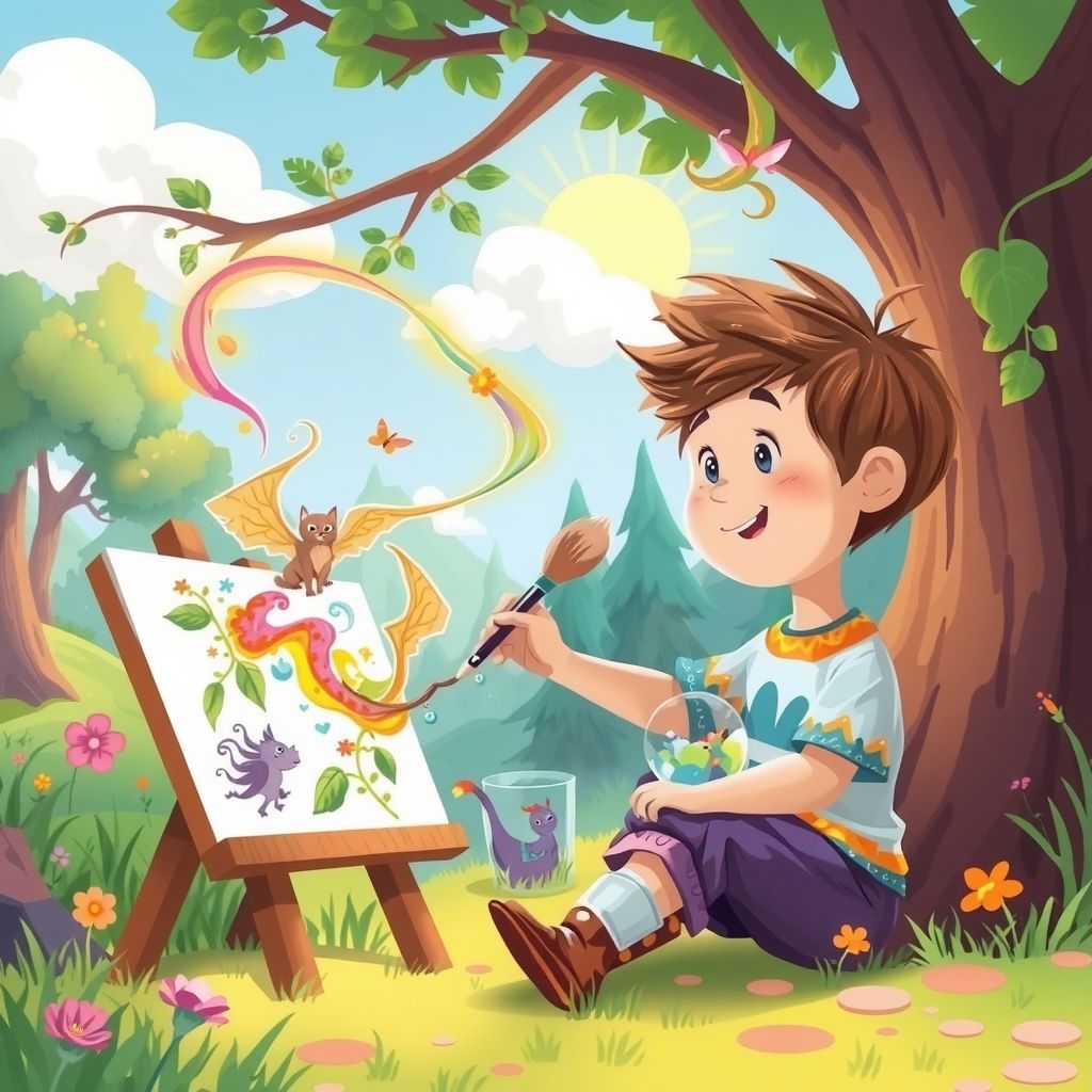 The Magic Paintbrush | Story.com