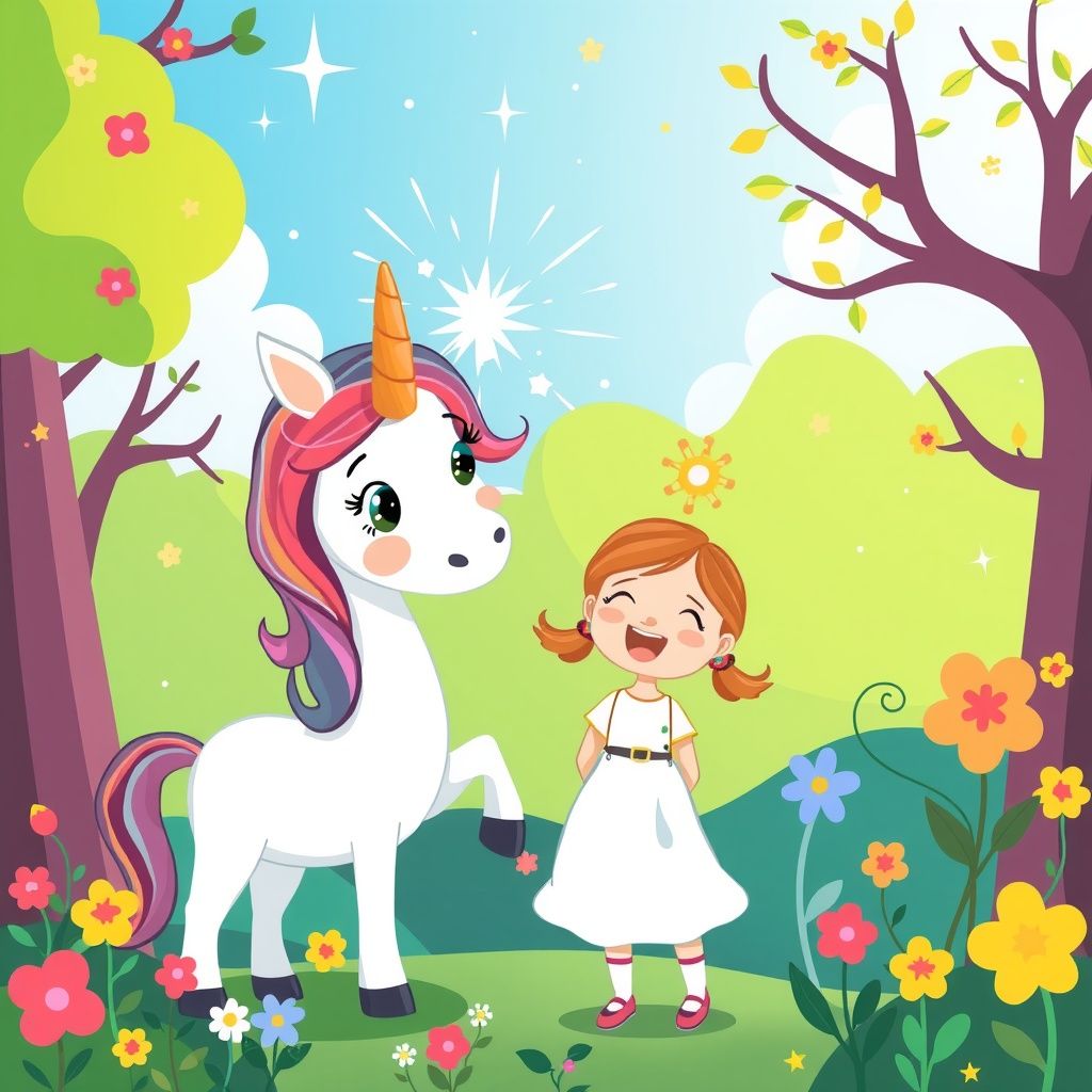The Unicorn's Friendship | Story.com