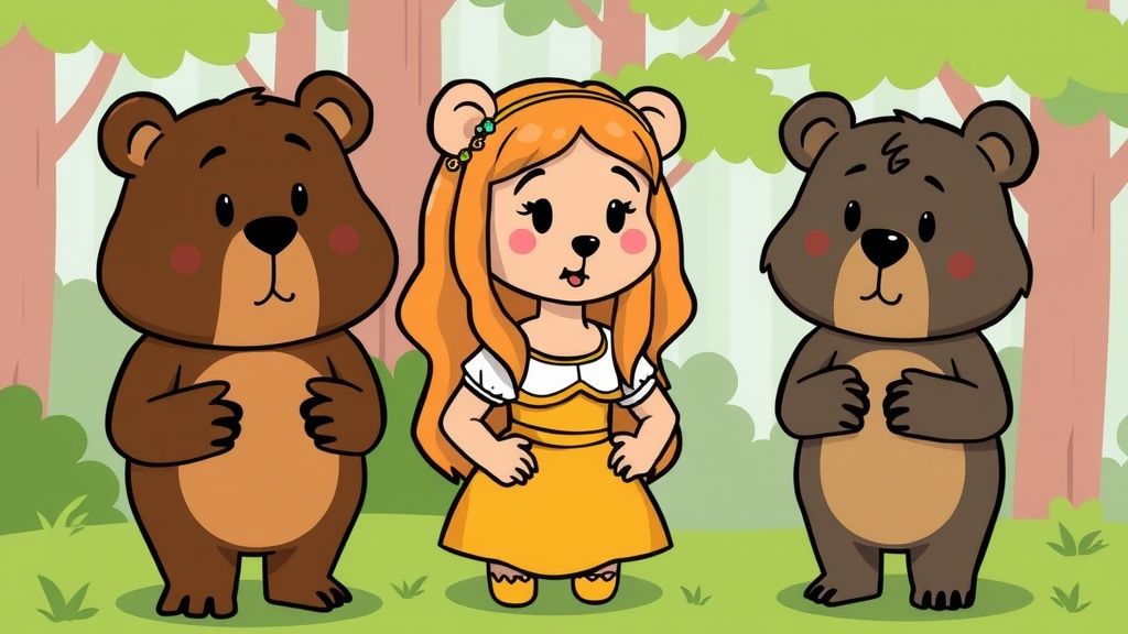 Goldilocks and the Three Bears: A Mindful Adventure | Story.com