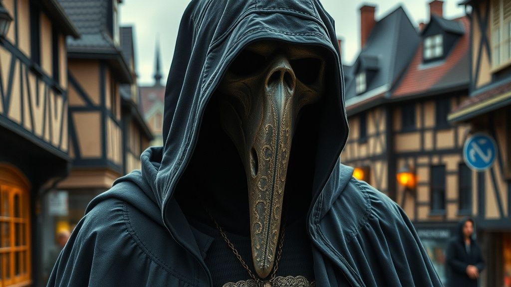 Watch:The Daily Life of a Plague Doctor | AI Historical Videos | Story.com