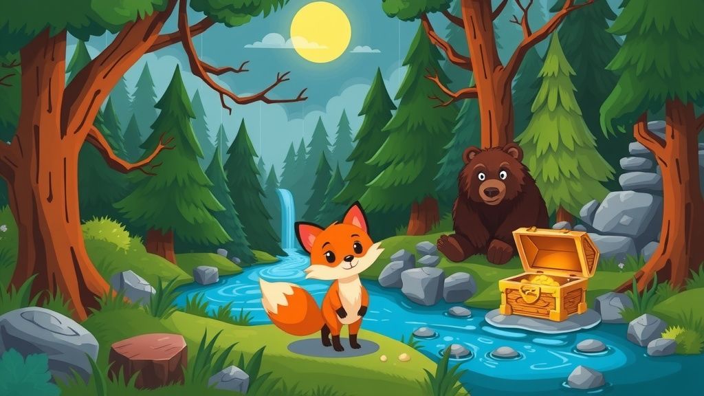 The Brave Little Fox | Story.com