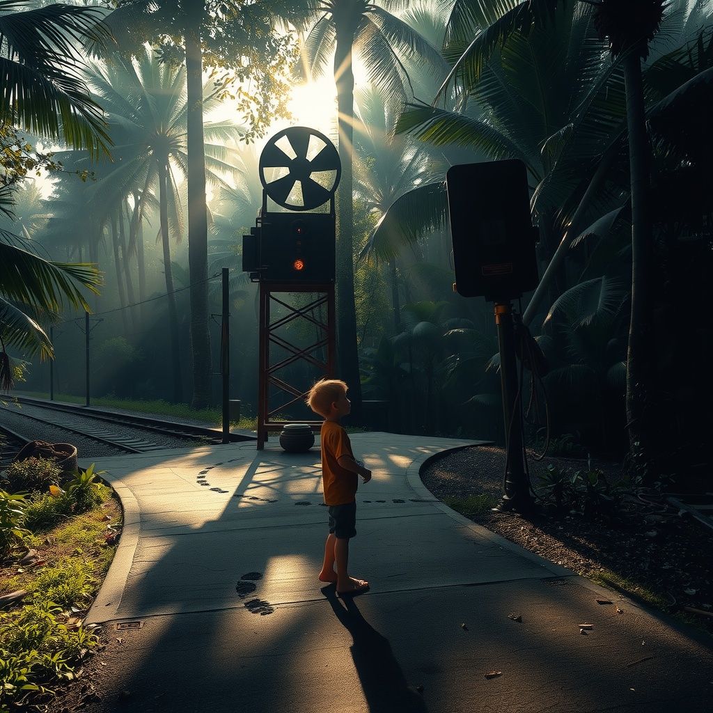 The Strange Footprints by the Railway Signal | Story.com