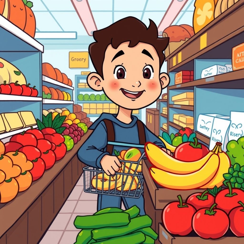 Anthony Goes Shopping | Story.com