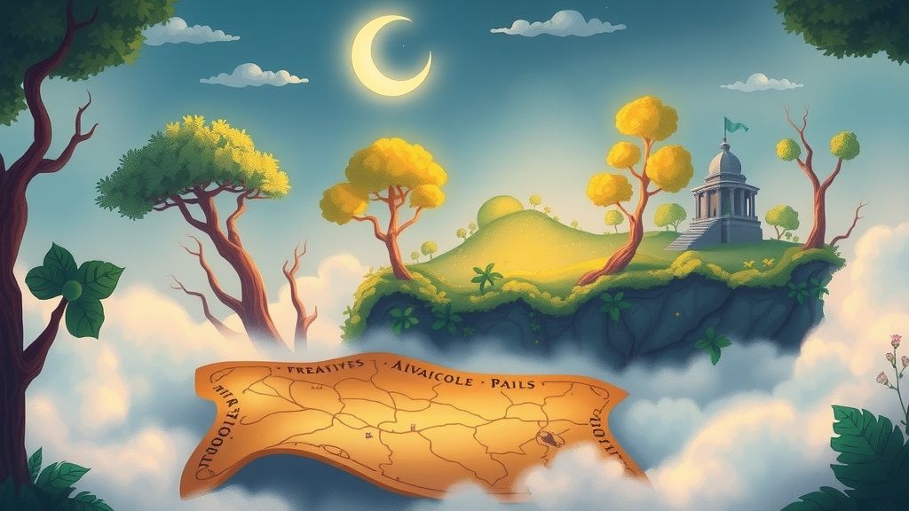 Watch:The Lost Mystery Island: The Secret of the Magic Map | AI Adventure Videos | Story.com