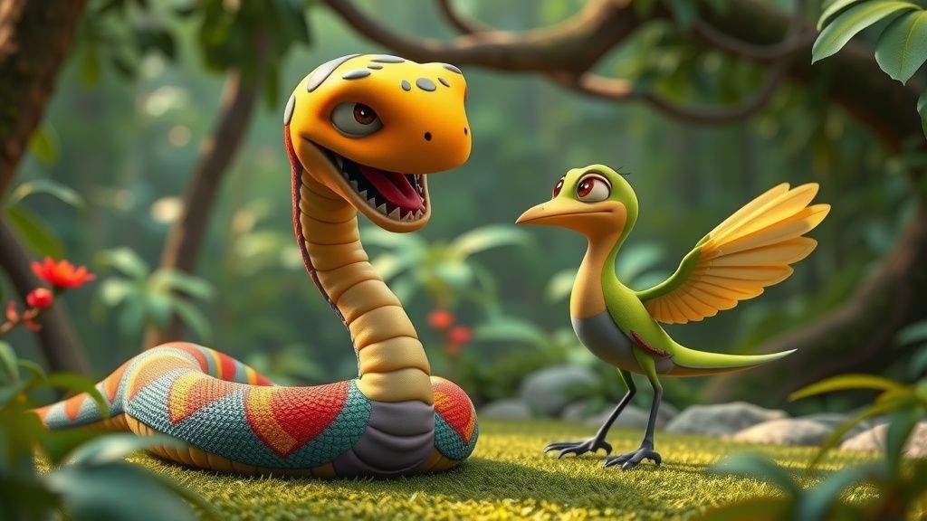 The Little Snake's Kindness | Story.com