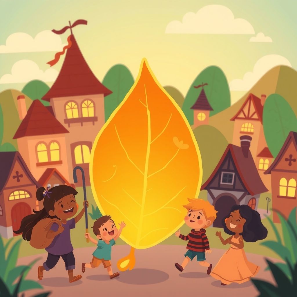 The Glowing Leaf Adventure | Story.com
