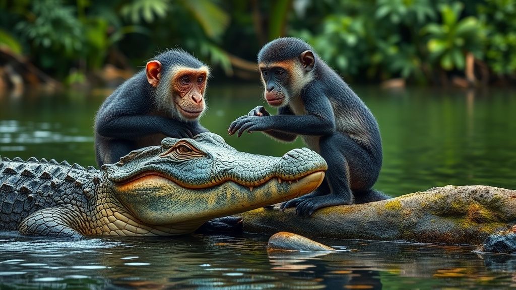 The Cunning Monkey and the Crocodile's Dilemma | Story.com