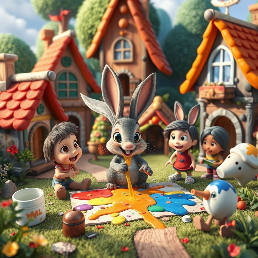 The Colorful Village Adventure | Story.com