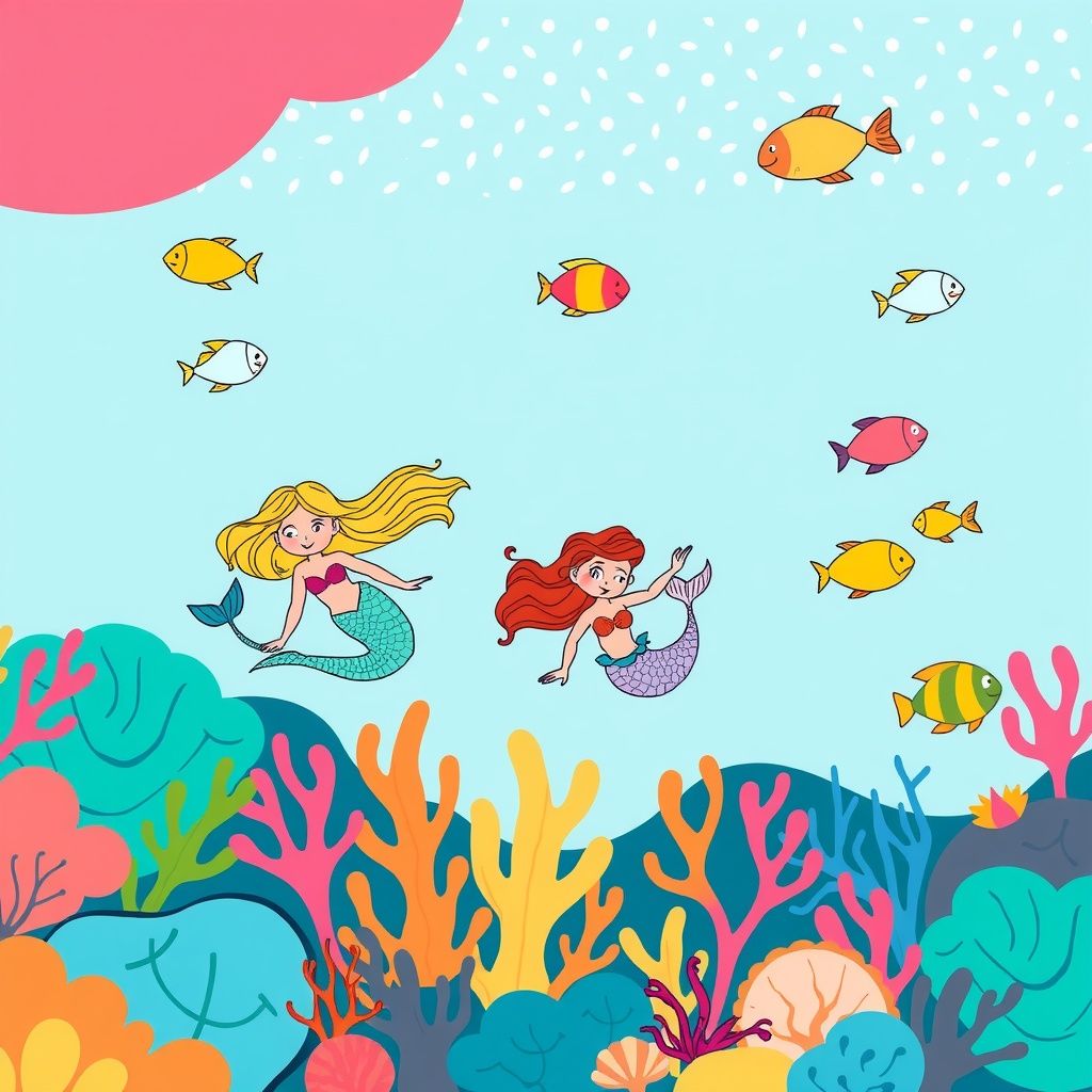 The Magical Mermaids' Friendship | Story.com