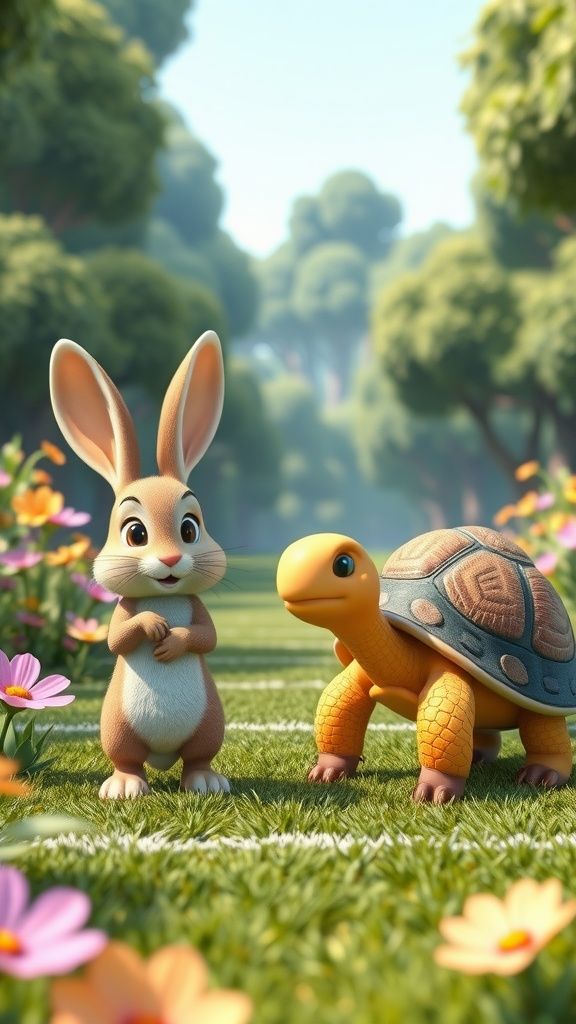 The Race of the Rabbit and the Tortoise | Story.com
