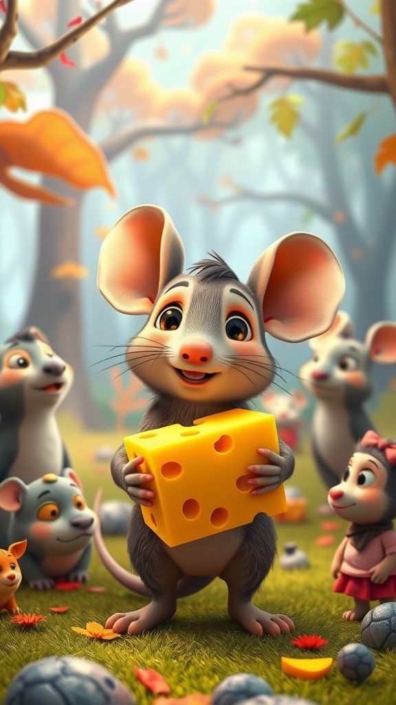 The Mouse and the Magic Cheese | Story.com