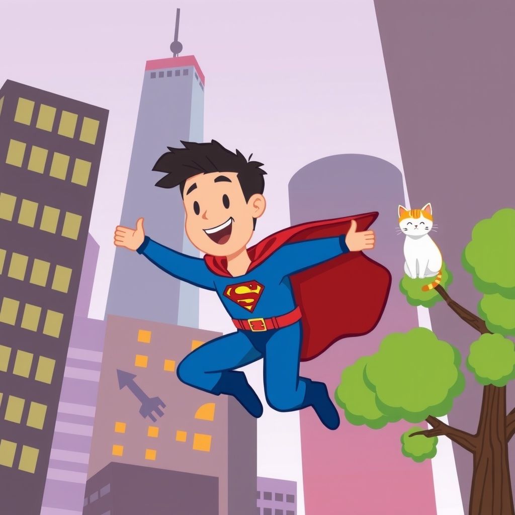 Michael the Superhero! | Story.com