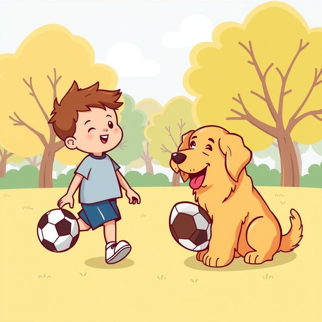 TJ and Gipper Play Football | Story.com