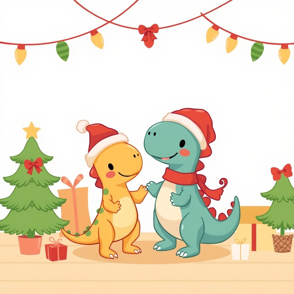 Dinosaur Christmas Cheer | Story.com