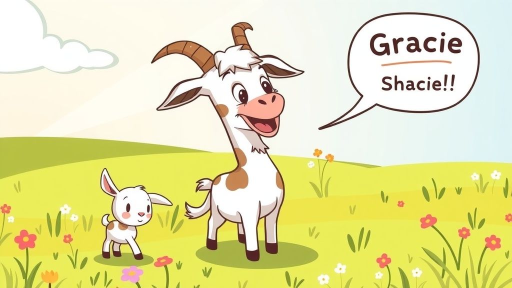 Gracie and the Stubborn Goat | Story.com
