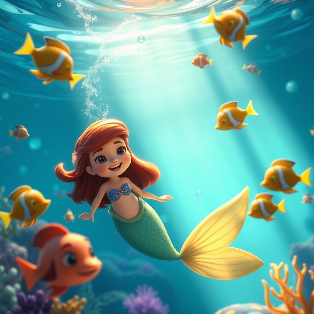 The Mermaid's Transformation | Story.com