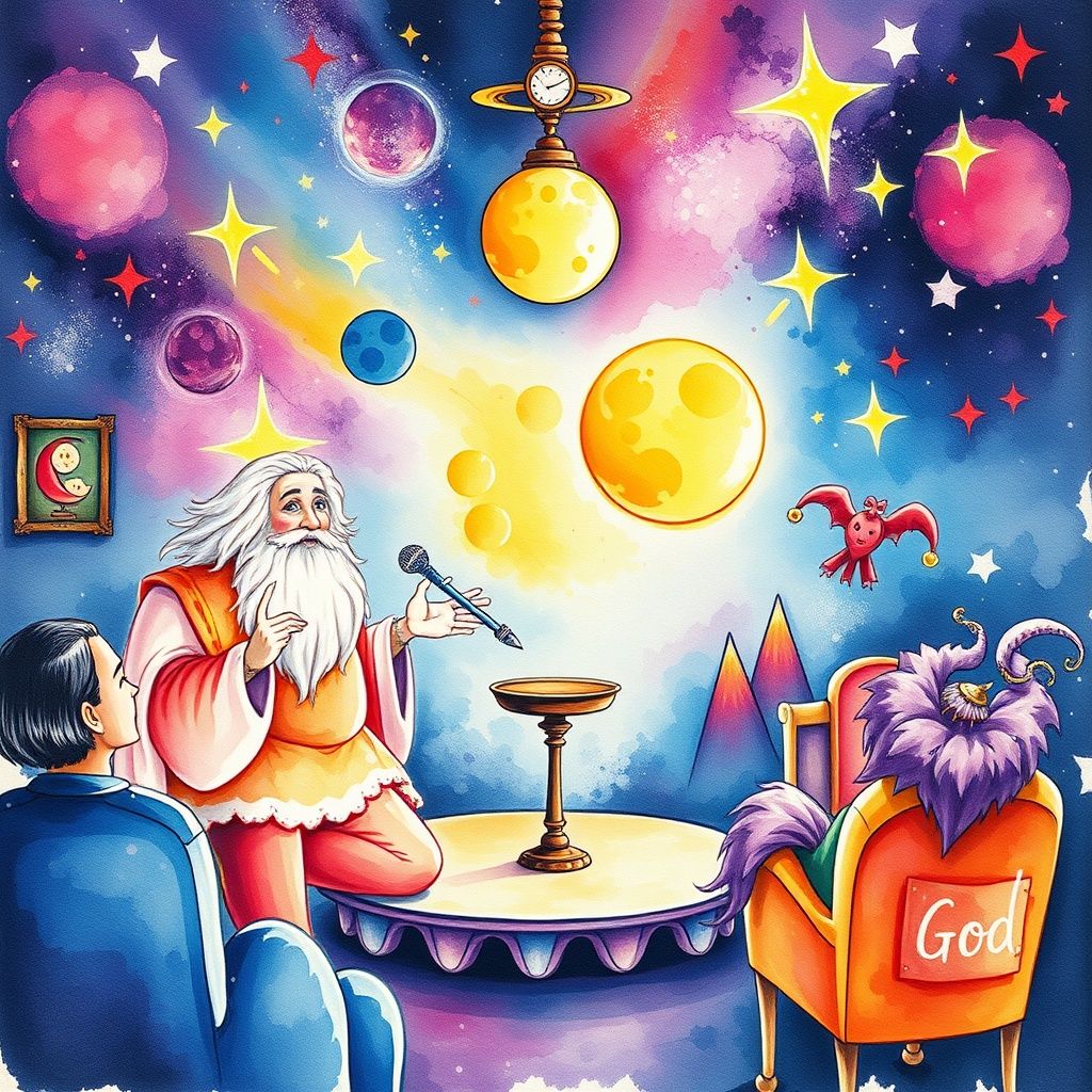 The Cosmic Comedy Club | Story.com