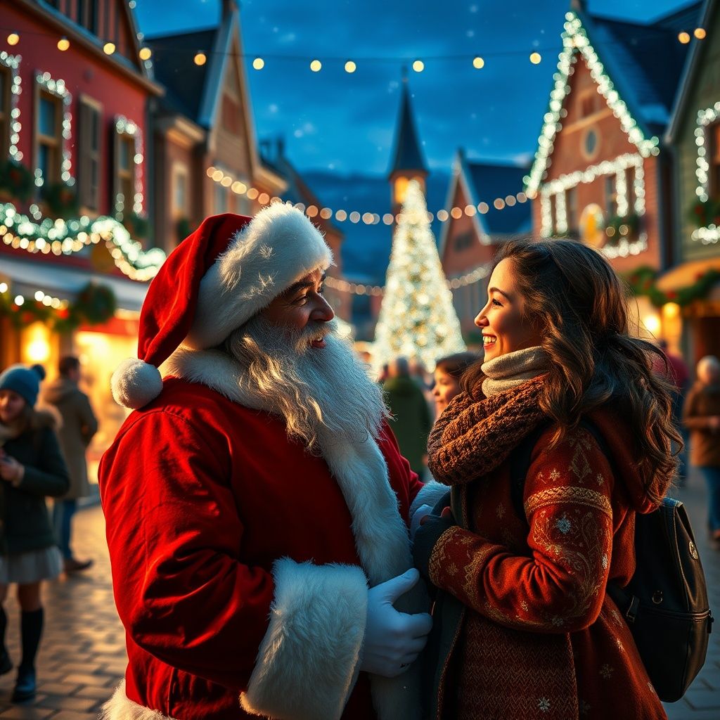 The Magic of Meeting Santa | Story.com