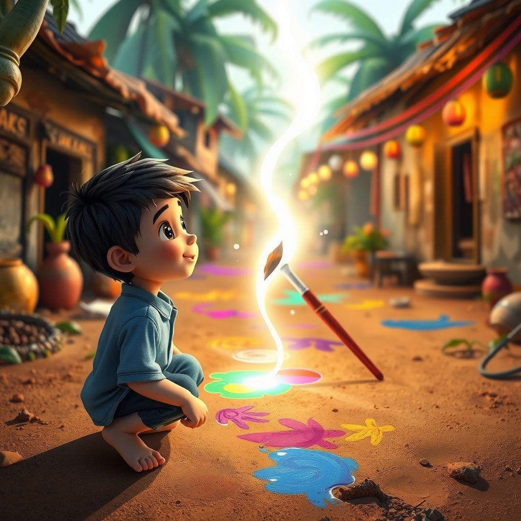 The Magic Paintbrush | Story.com