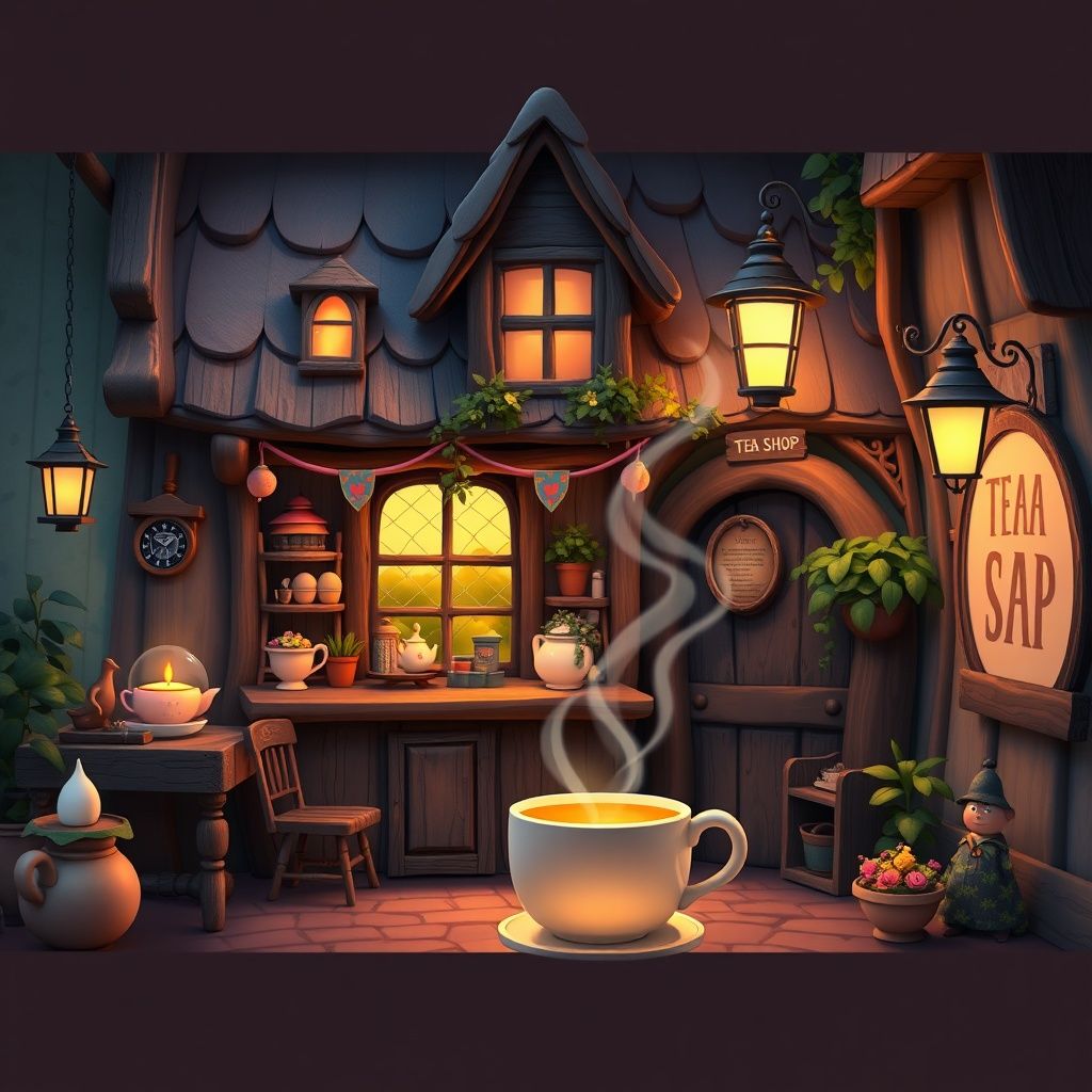 The Enchanted Tea Shop | Story.com