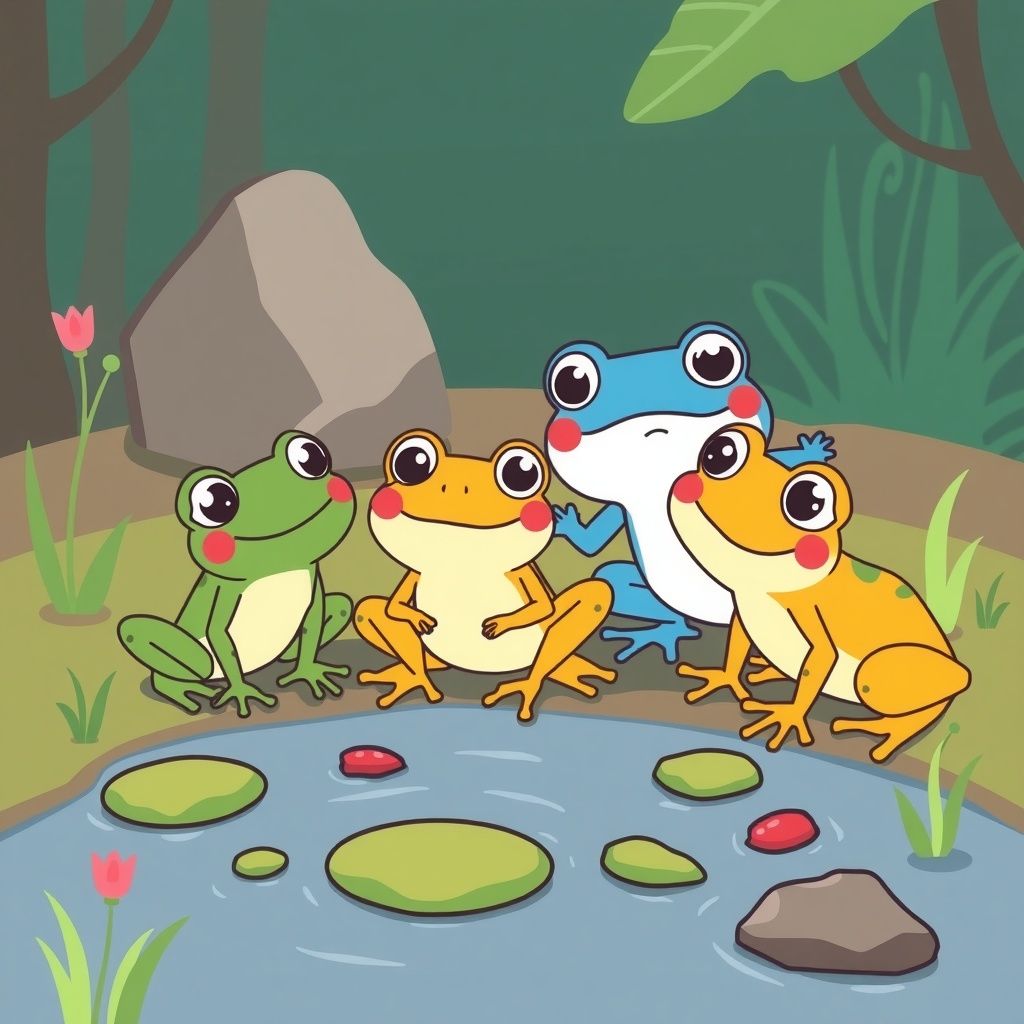 The Frogs of Emerald Pond | Story.com