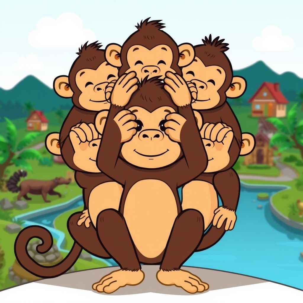 The Three Monkeys | Story.com