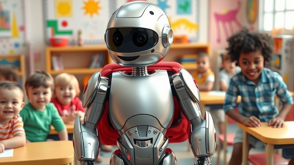Watch:The Robot Who Wanted to Go to School | AI Children’s Videos ...