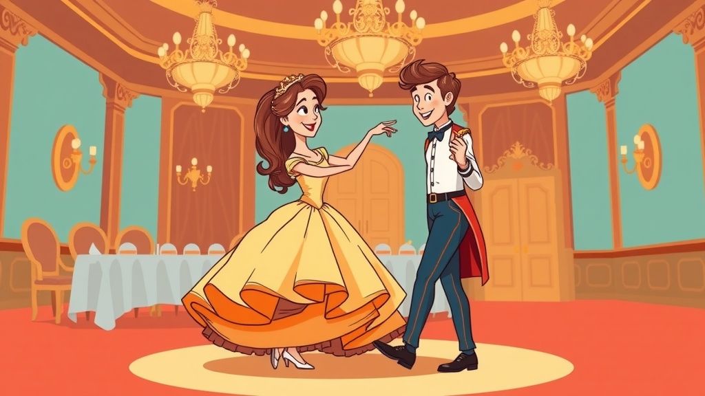 Watch:The Princess’s Dance | AI Romance Videos | Story.com