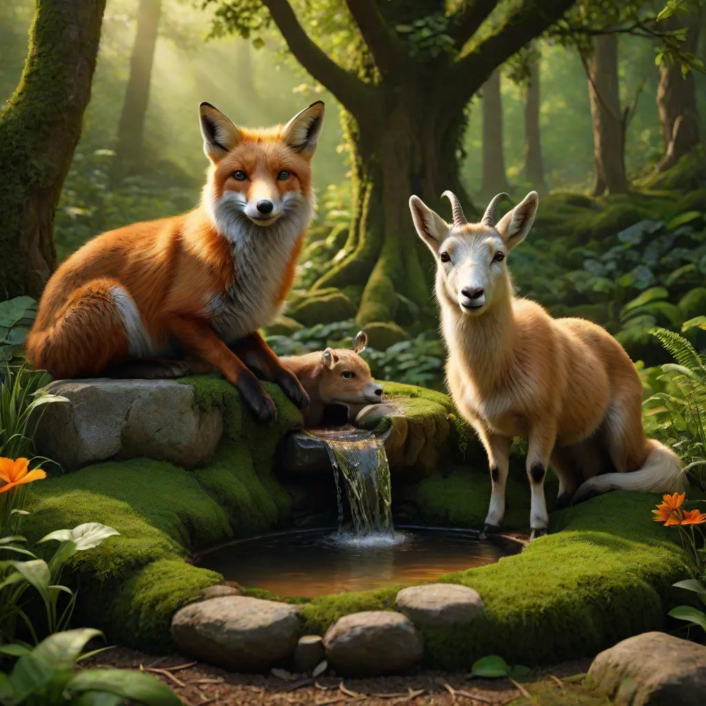 The Fox And The Goat | Story.com