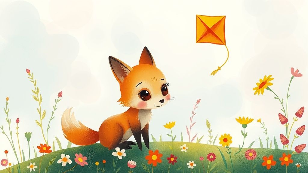 Watch:Oliver and the Runaway Kite | AI Children’s Videos | Story.com