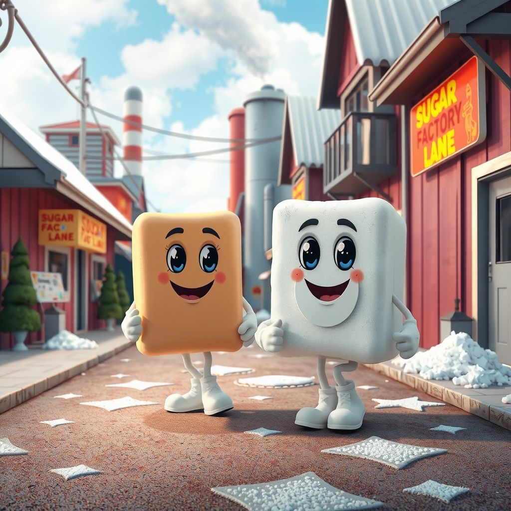 Sugar Factory Lane - The Tale of Two Sugars | Story.com
