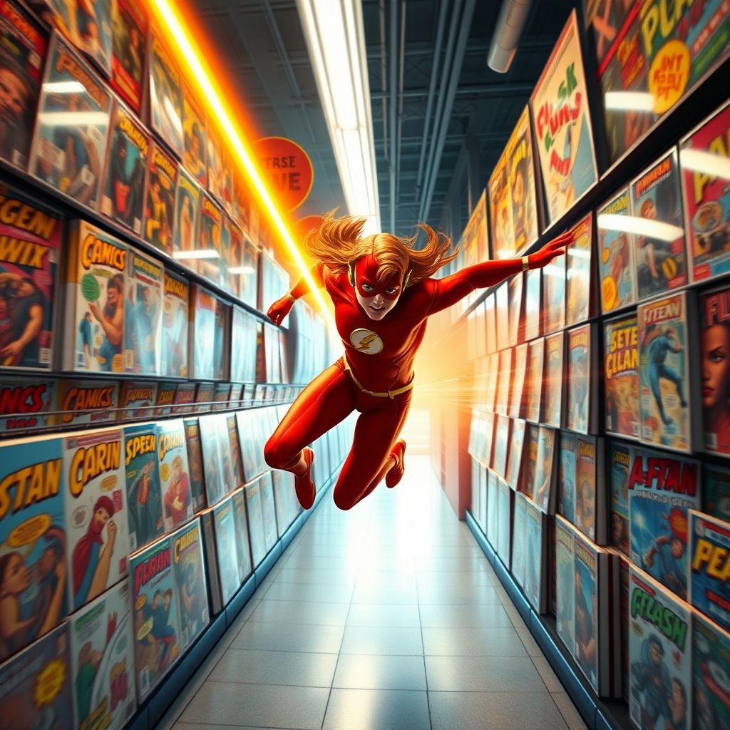 The Flash Transformation | Story.com