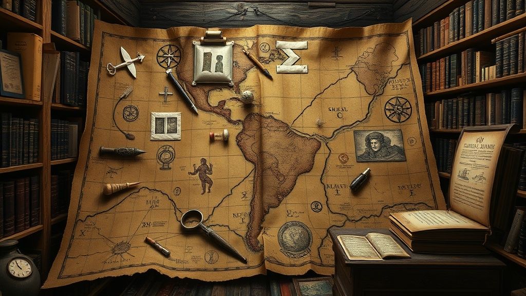 The Lost City Map | Story.com