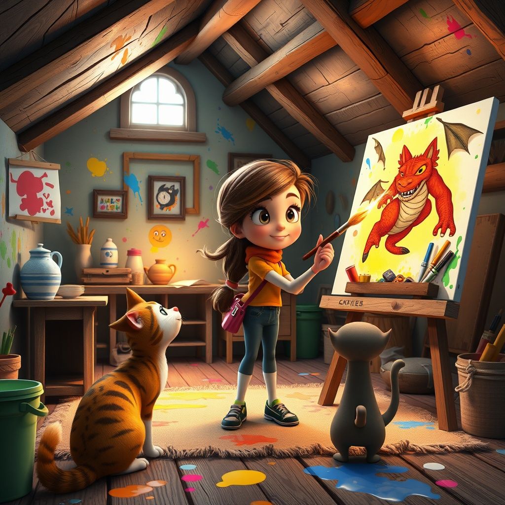 The Magic Paintbrush Adventure | Story.com