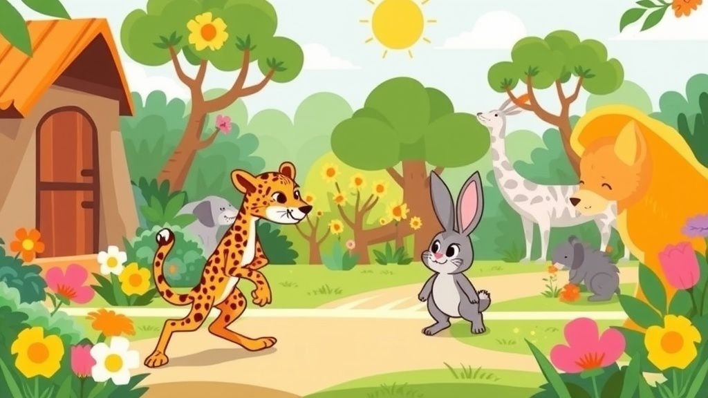 The Cheetah and the Rabbit | Story.com