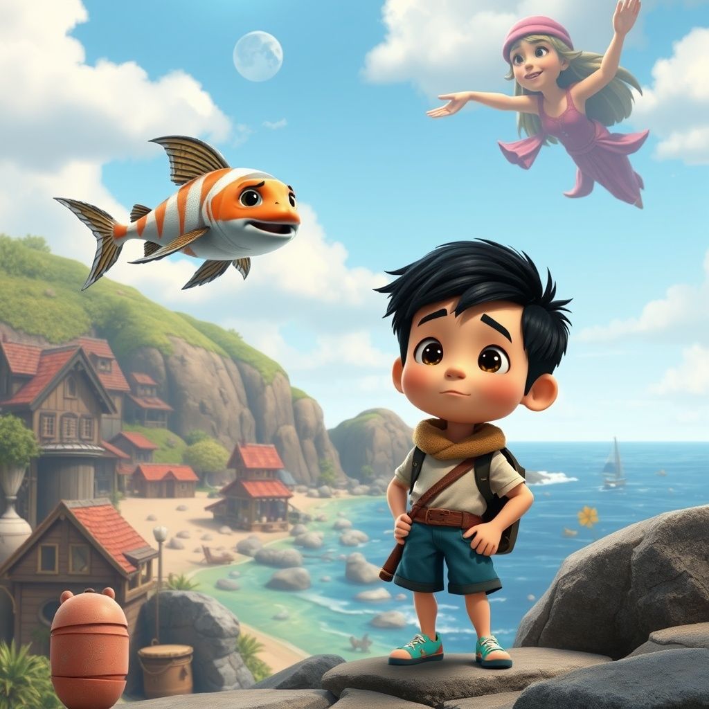 Finn and the Flying Fish | Story.com