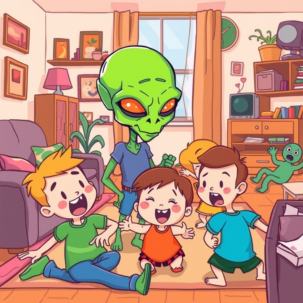 The Alien Babysitter | Story.com