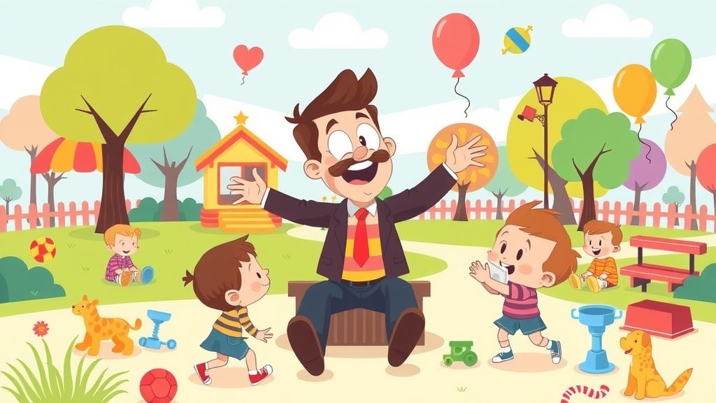 Watch:Mr. Toby’s Time for Fun | AI Children’s Videos | Story.com