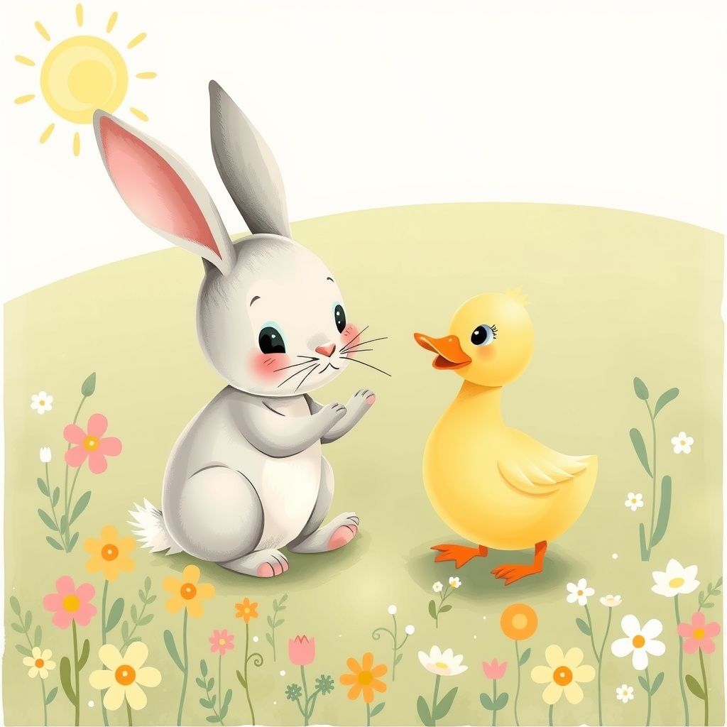 The Rabbit and the Little Duck | Story.com