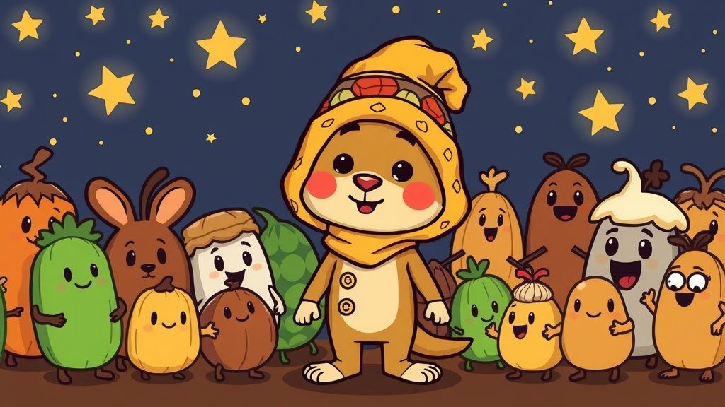 Watch:Chester and the Midnight Nut Festival | AI Fantasy Videos | Story.com